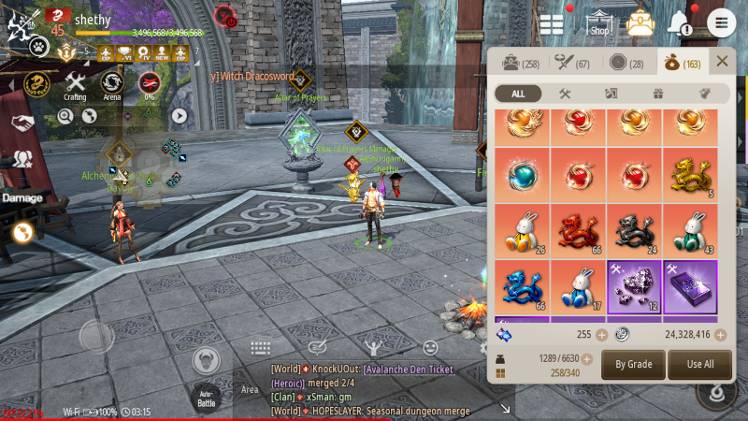 me and rabbits - Blade & Soul Revolution