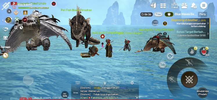 Pantai yang cantik - Blade & Soul Revolution