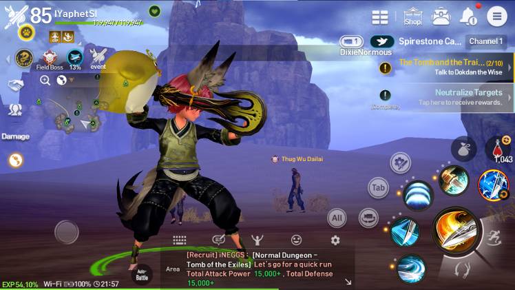 Blade Dancer lYaphetSl - Blade & Soul Revolution