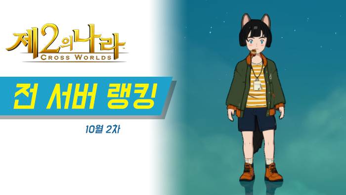 게임조선 10월 2차 개인 랭킹 서버 이전 끝 레반트·아쿠아리스와 시아의 희비 교차 제2의 나라 Cross Worlds
