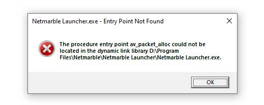 Unable to launch/uninstall Netmarble Launcher - Ni no Kuni: Cross Worlds