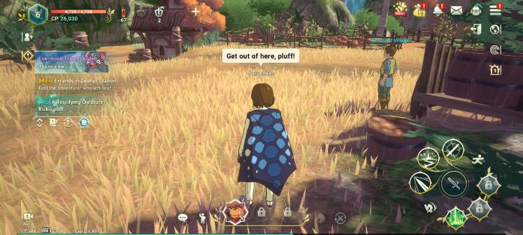 Kick a pluff - no pluff to kick - Ni no Kuni: Cross Worlds