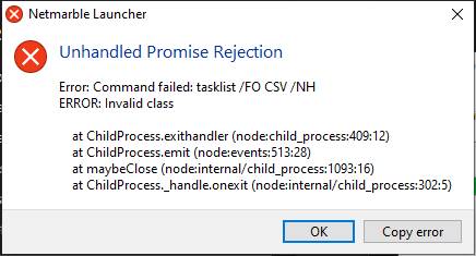 Can't close Netmarble Launcher - Ni no Kuni: Cross Worlds