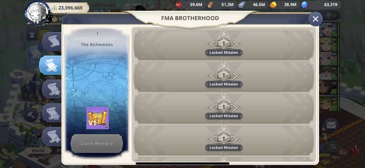 FMA BROTHERHOOD - GRAND CROSS : AGE OF TITANS