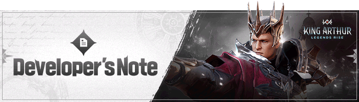 [Dev. Note #4] 'King Arthur: Legends Rise' Developer’s Note - King Arthur: Legends Rise