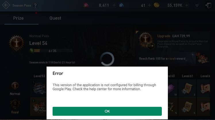 Android payment error - Lineage 2 : Revolution - Netmarble Forums