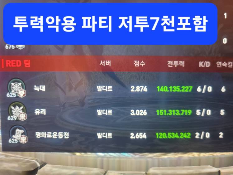 리니지 2 레볼루션 공식 커뮤니티 대전장 투력악용 저투 파티 실명 공개 Netmarble Forums