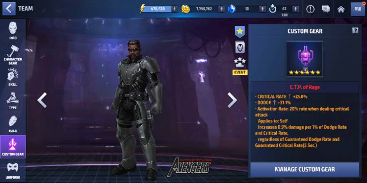 Blade Uniform Review (..don't buy unless a fan...) - MARVEL Future Fight