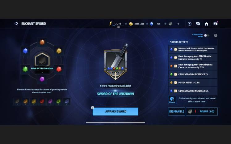 a tip for sword building - MARVEL Future Fight