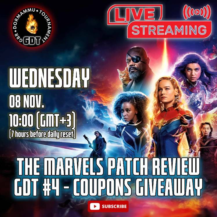 I will be Livestreaming as soon as the Patch is landed ! 8/11 10:00 ...