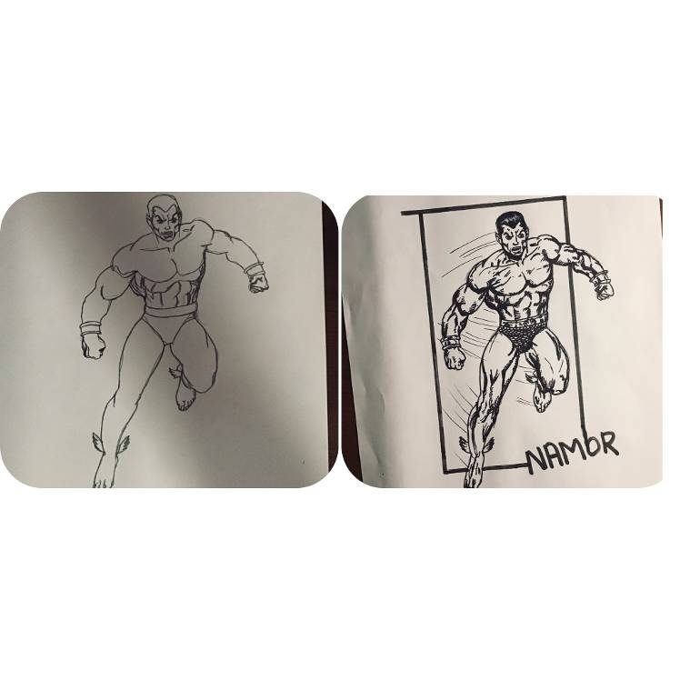 Drawing:Namor..🪄 - MARVEL Future Fight
