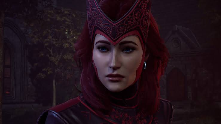 Fallen scarlet witch/Wanda vision hallowen Uniform/hallowen soon who ...