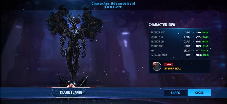 15th Tier 4 🩶🏄‍♂️🖤 - MARVEL Future Fight