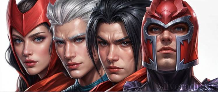 Art of the Maximoff family (Wanda, Pietro, Billy and Erik) - MARVEL ...