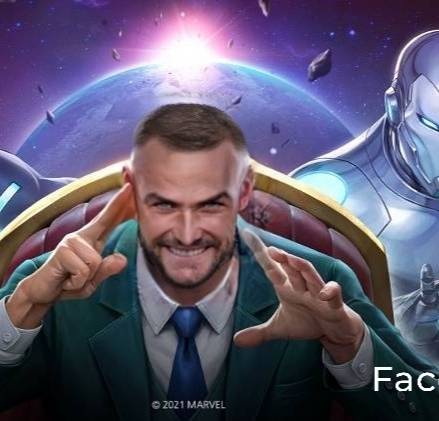 Proffesor X With Beards And Hair - MARVEL Future Fight