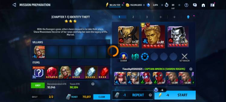 Loading Screen Patch/Update - MARVEL Future Fight
