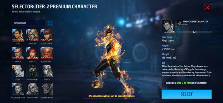 What character should I choose? - MARVEL Future Fight