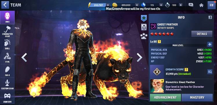 Ghost Panther is so op - MARVEL Future Fight