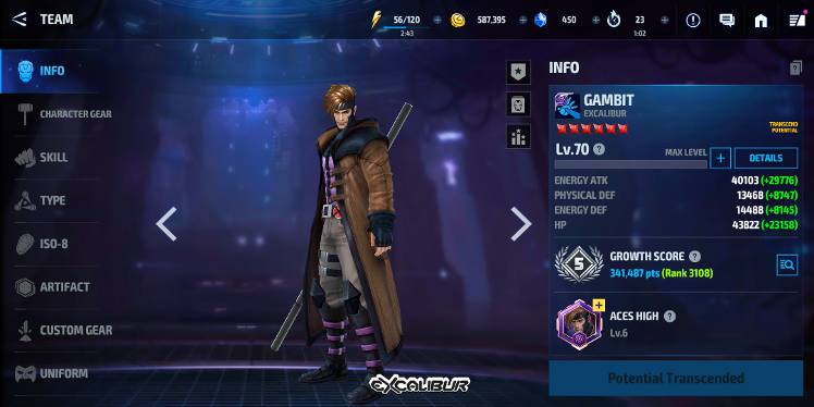 [Gambit / NewSecretWars] - MARVEL Future Fight