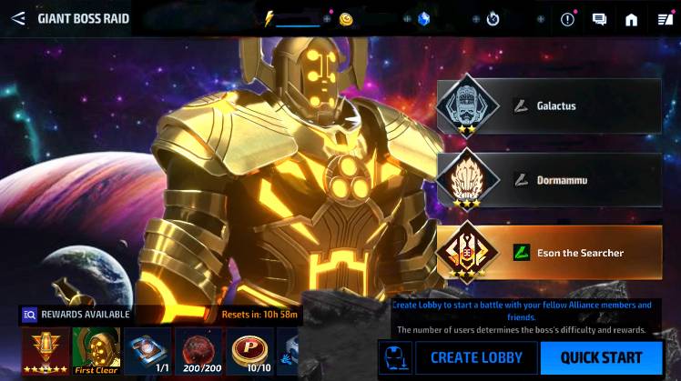 New Giant Boss Raid: ESON, the Searcher - MARVEL Future Fight