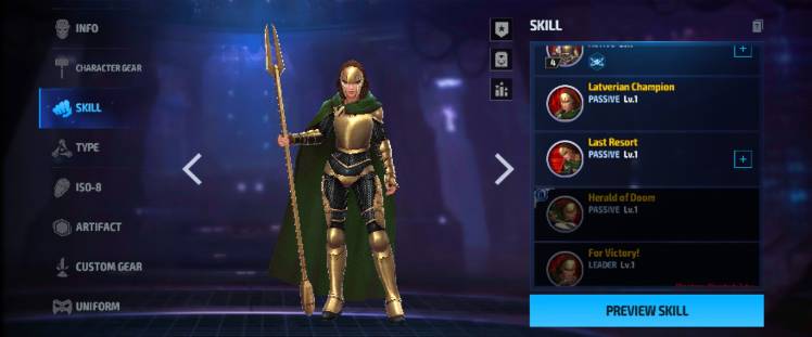 She is the most powerful character in game. - MARVEL Future Fight