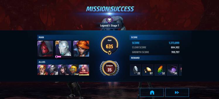Drop rate is also low for life seed - MARVEL Future Fight