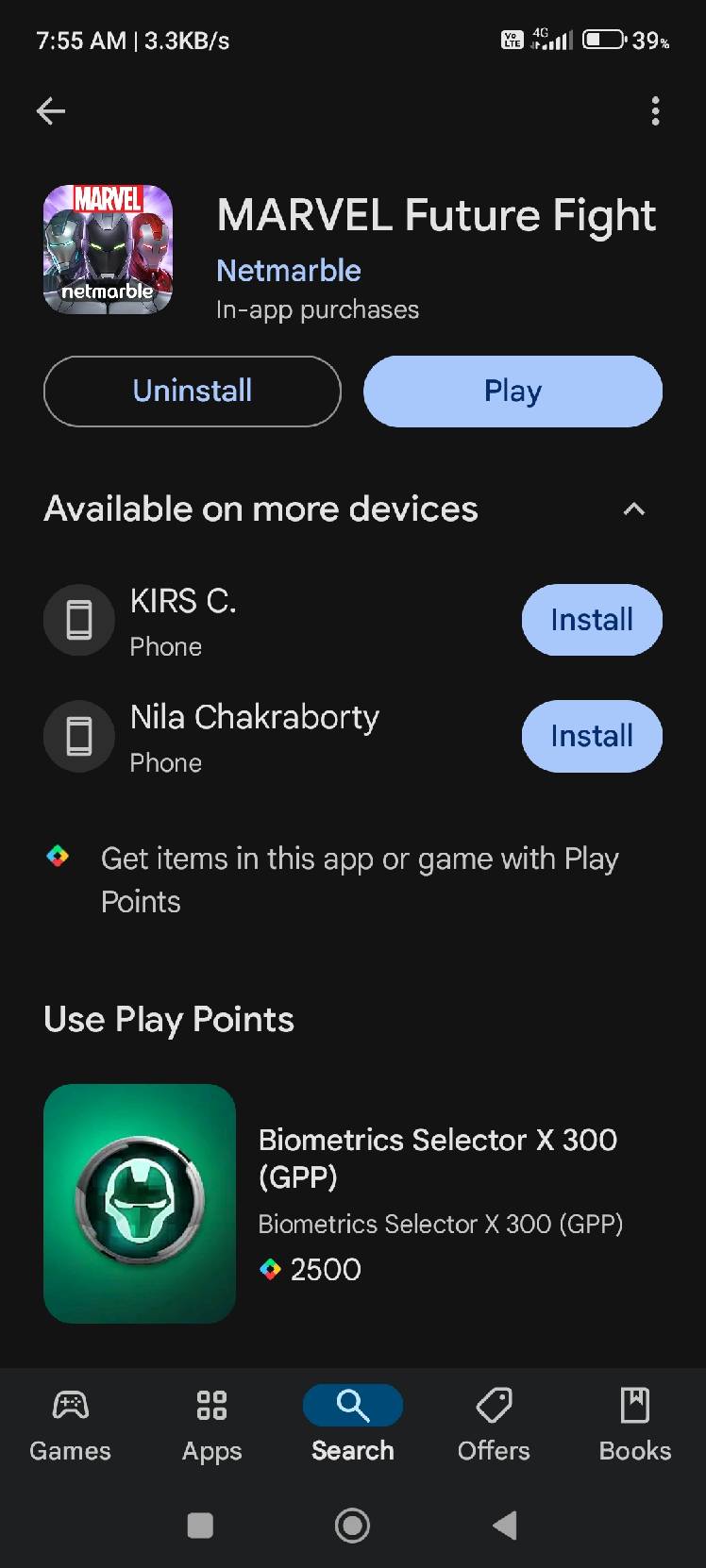 Google Play Update! - MARVEL Future Fight