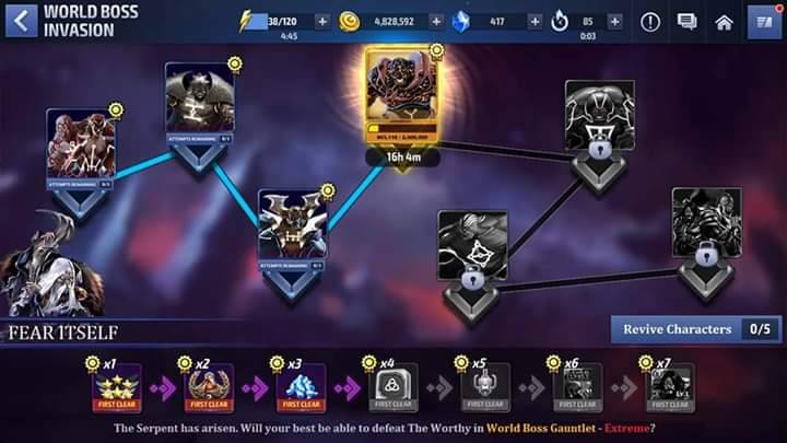 World Boss Invasion - MARVEL Future Fight