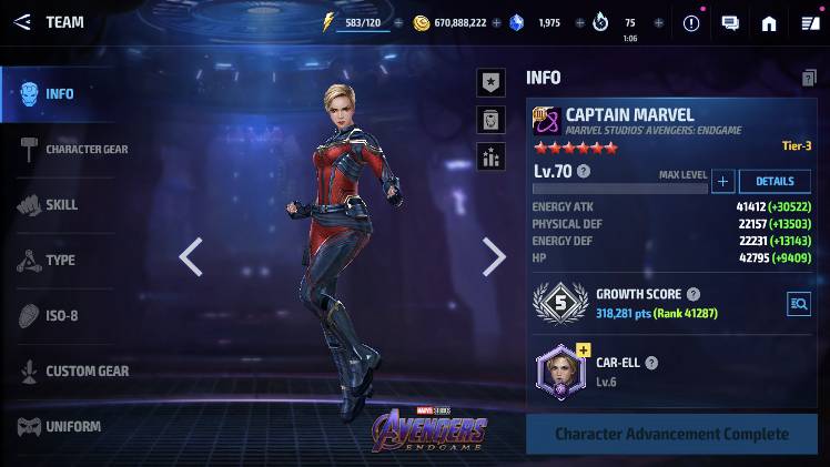 My favorite Character Captain Marvel is getting a New uniform - MARVEL ...