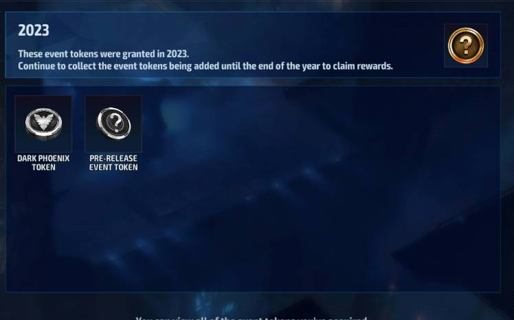 New Token Archive for 2023 - MARVEL Future Fight