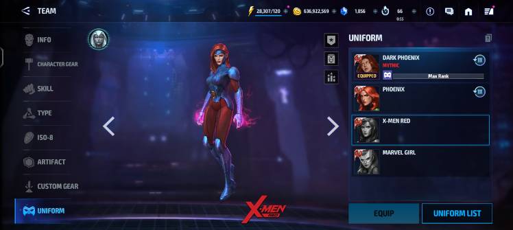 I need characters for abx mutant superhero female/blast - MARVEL Future ...