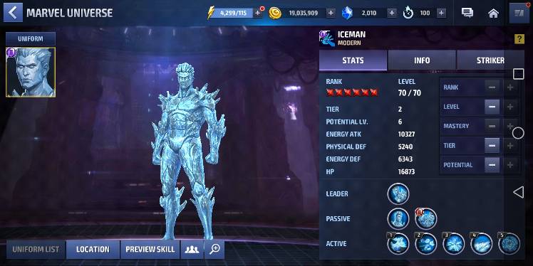 Iceman is too overpowered - MARVEL Future Fight