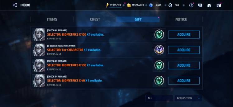 Bios - MARVEL Future Fight