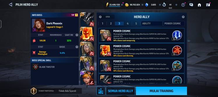 power cosmic ? - MARVEL Future Fight