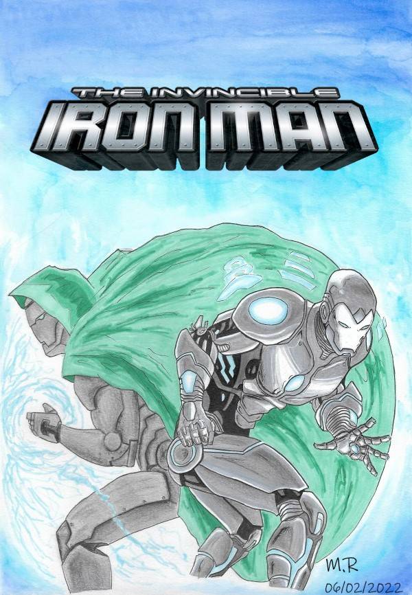 Drawing : Infamous / Superior Iron Man - MARVEL Future Fight
