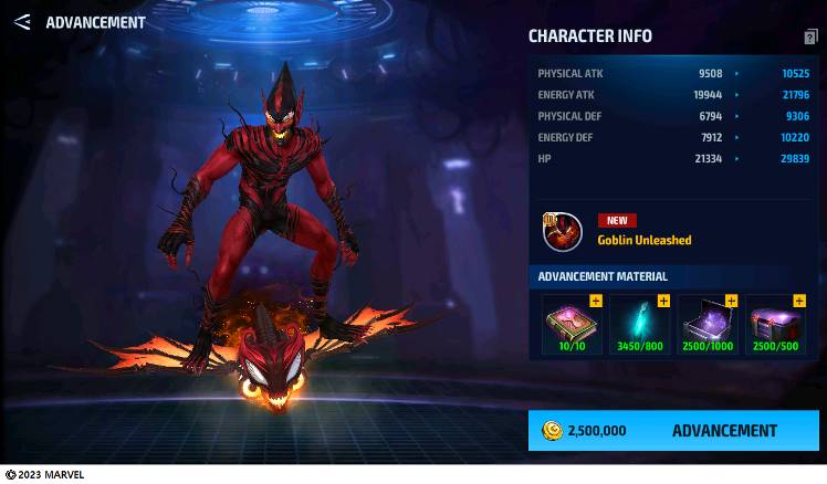 Tier-3 & 4 Advancement and Potential Growth Guide - MARVEL Future Fight