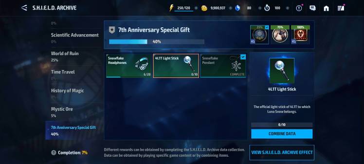 Please increase drop rate of 4L1T light stick - MARVEL Future Fight