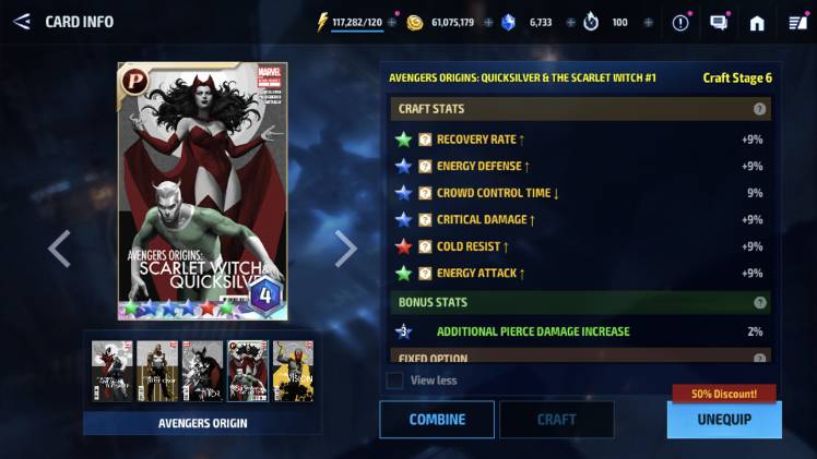 Urgent help needed in search of optimized cards per crystal spent - MARVEL Future Fight