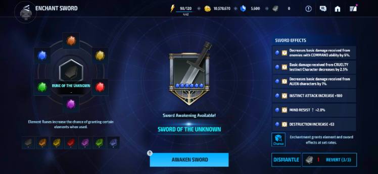Luck. - MARVEL Future Fight