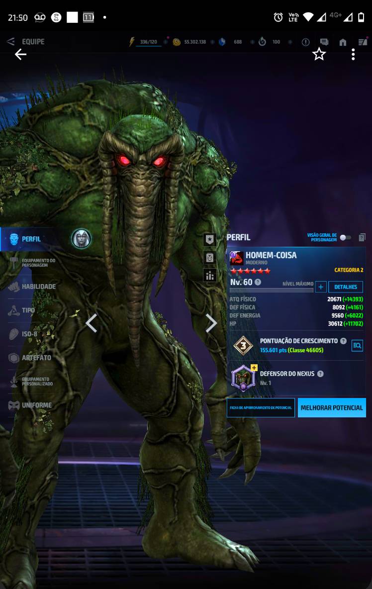 New view in game - MARVEL Future Fight