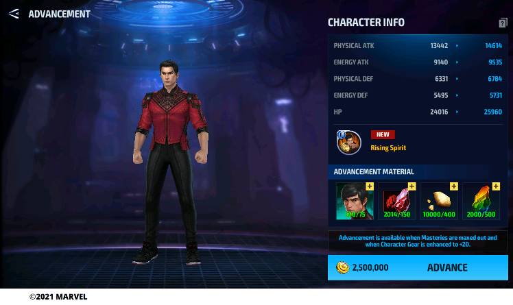 Tier-2 Advancement Guide - MARVEL Future Fight