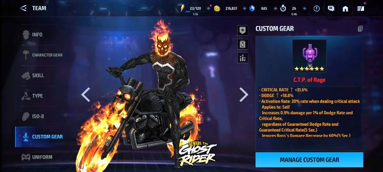 Ghost Rider WBL - MARVEL Future Fight