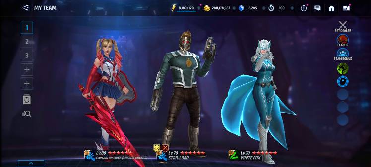 [Sharon Team Build/WizardDodi20] - MARVEL Future Fight