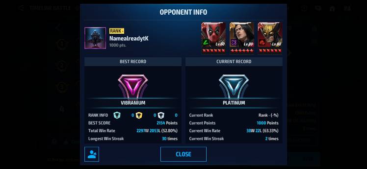 THIS MF IS SUPER SUPER META Timeline LVL 70 - MARVEL Future Fight