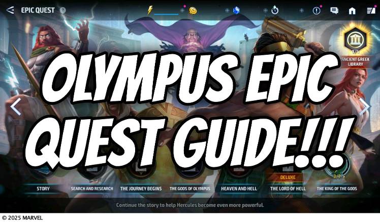 Olympus Epic Quest Guide - MARVEL Future Fight