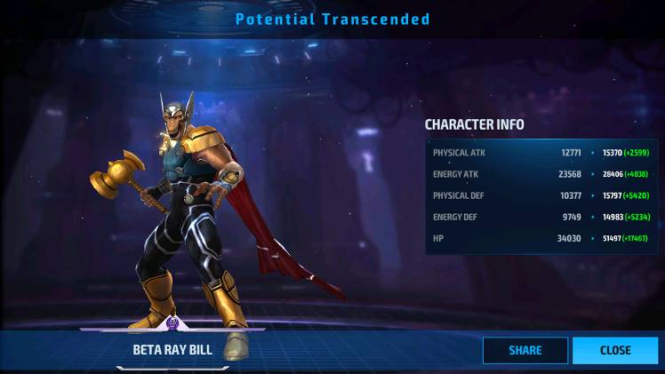KORBONITE STRENGTH - MARVEL Future Fight