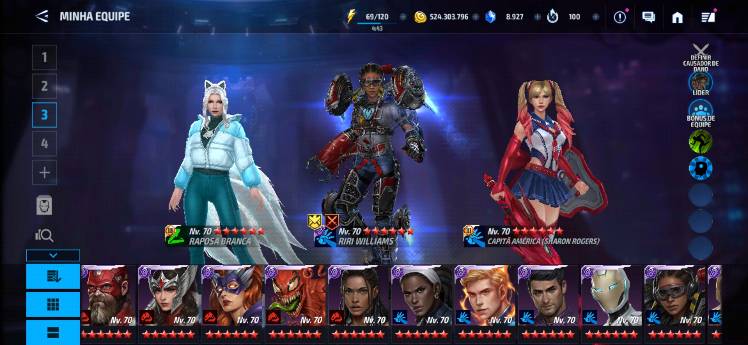 [Sharon Team Build / ARVELkskzkzms ] - MARVEL Future Fight