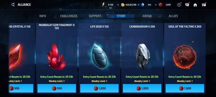ICYMI: Don't forget to check some new hot stuff in the Alliance Store ...