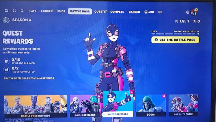 GWENPOOL FROM THE SP IN FORTNITE TODAY WTF - MARVEL Future Fight