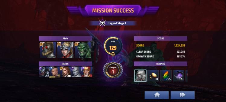 My first knull clear - MARVEL Future Fight